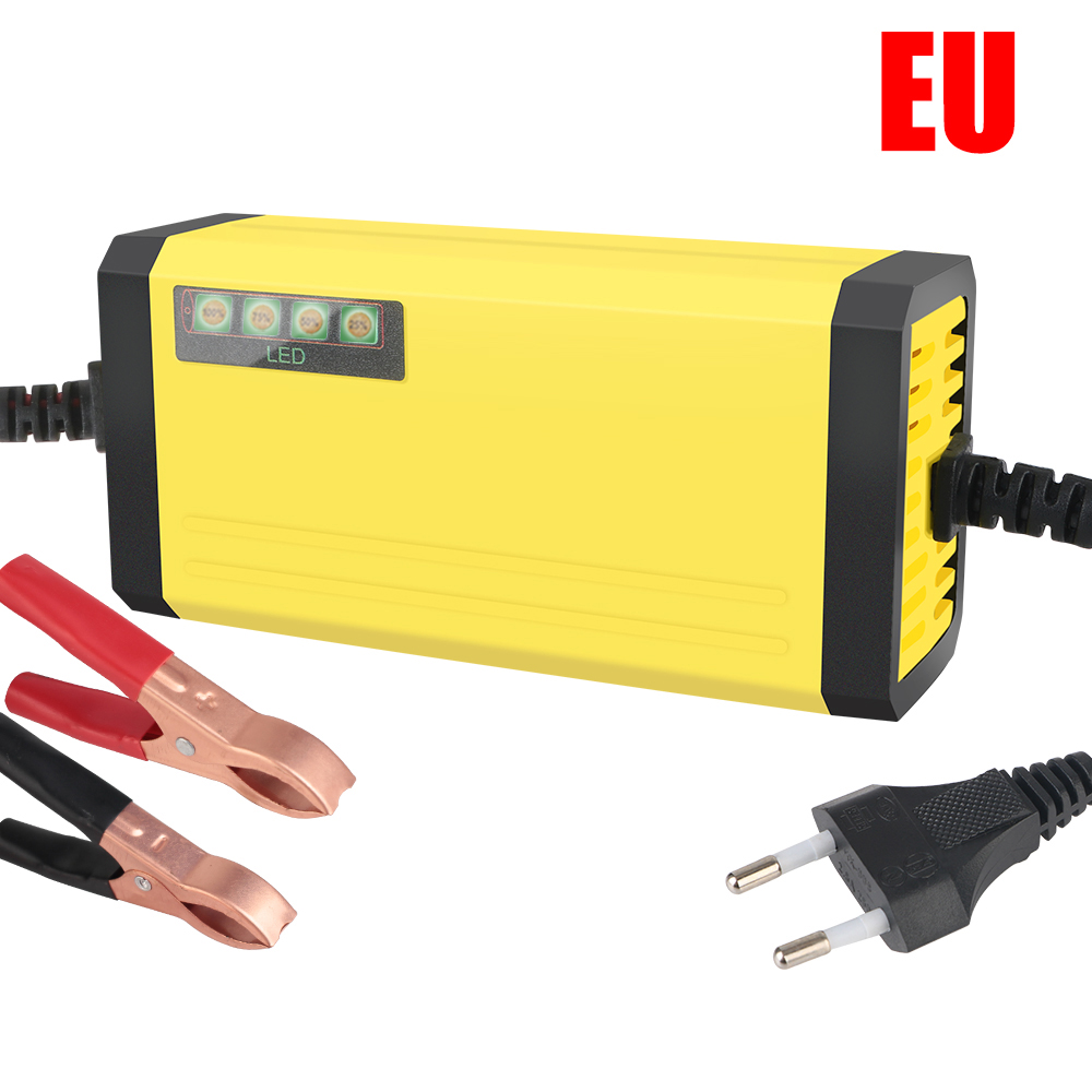 220V Power Puls Repair Charger Car Battery Charger 12V 2A LED Display ...