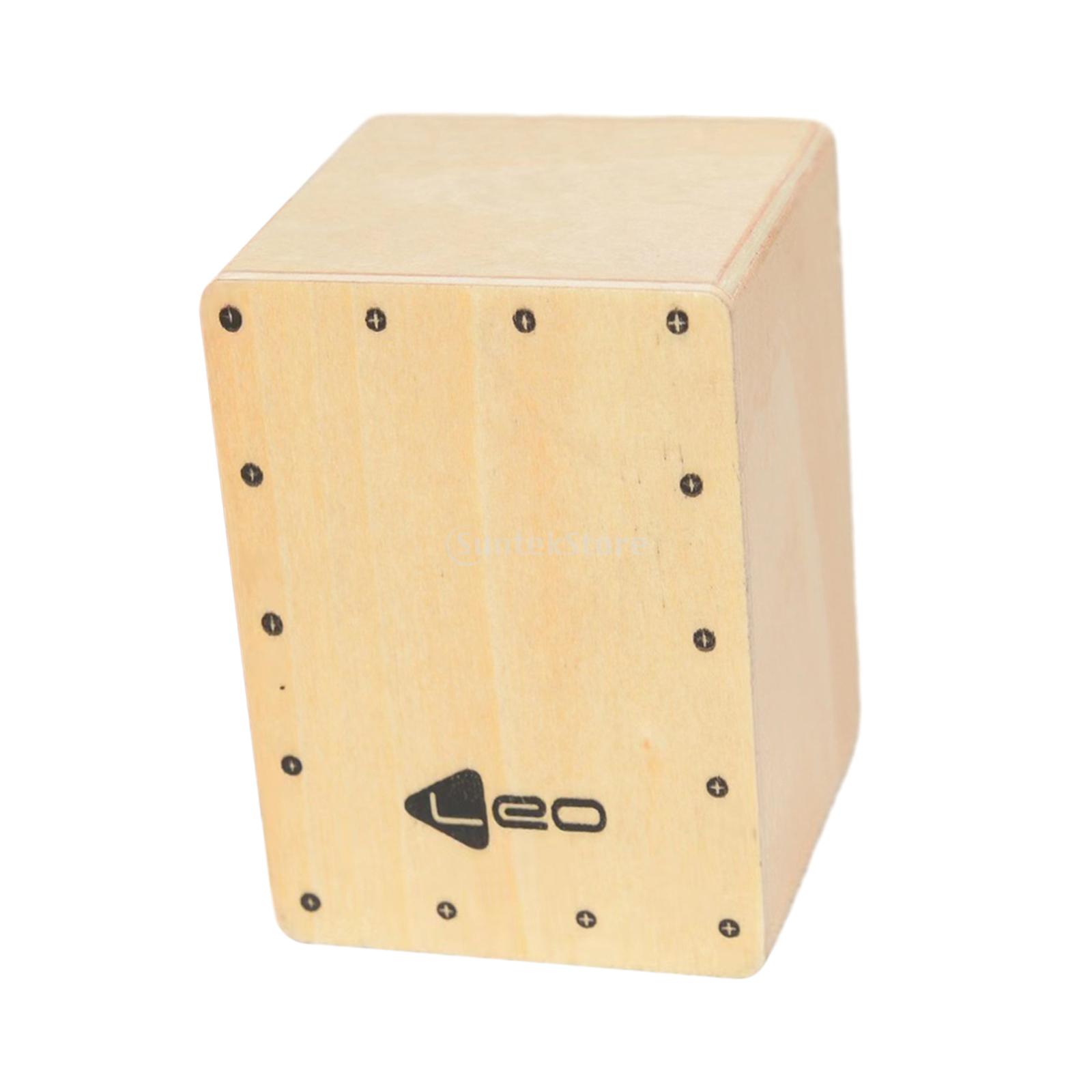 Travel Cajon Box Drum Portable Wood Percussion Instrument Hand Drum ...