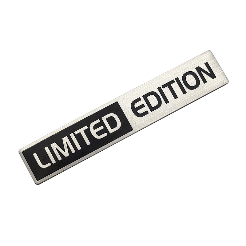 3d Aluminium Silver Special Edition Logo Limited Edition Emblem Car ...