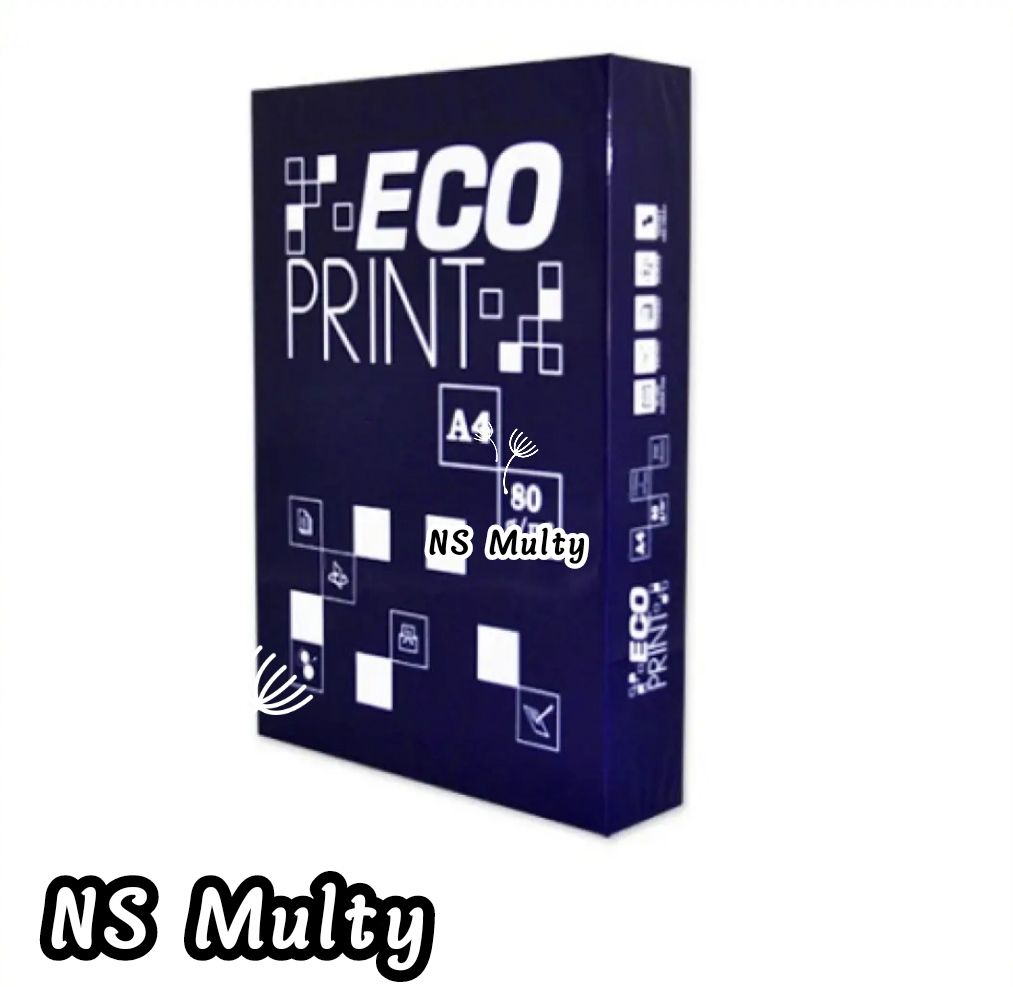 Eco Print Photocopy Paper 80gsm (A4 Bundle) 500 sheets | Daraz.lk