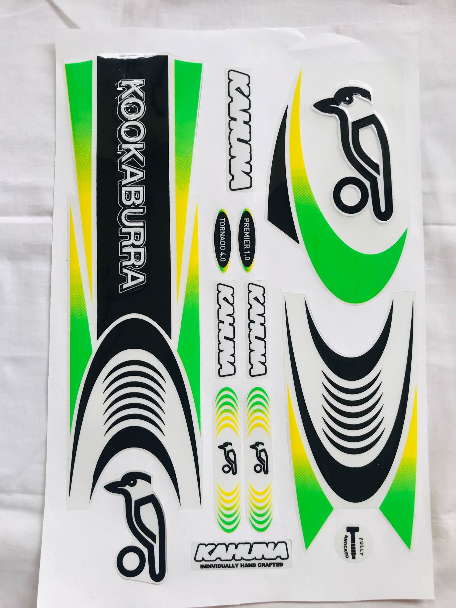 Original Cricket Bat Stickers - 3D Embossed | Daraz.lk