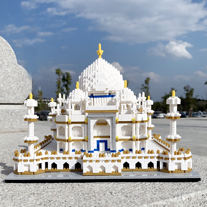 DIY Taj Mahal Building Blocks Set, Adult-Premium Assembled Toys, Home ...