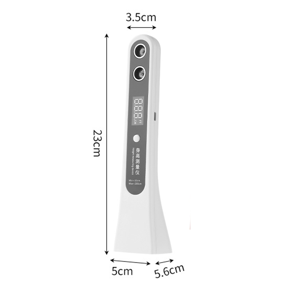 Ultrasonic Height Measuring Stadiometer LED Display Portable Height ...