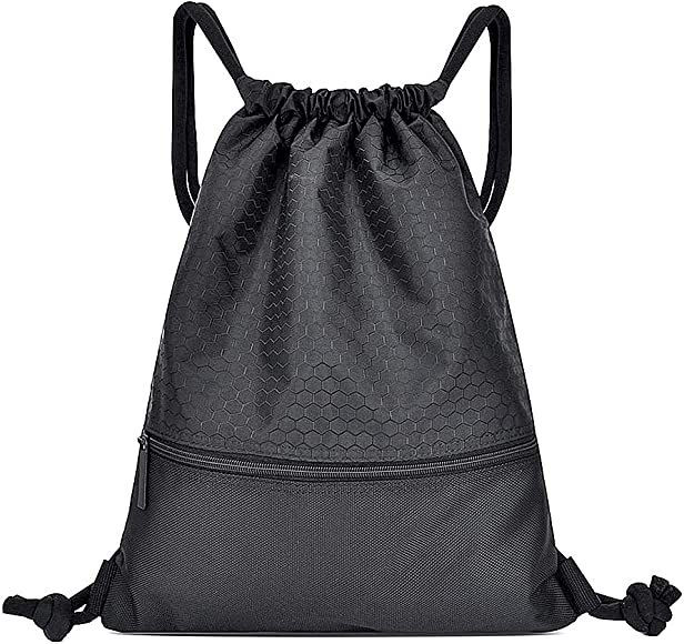 Drawstring Bag, Waterproof Drawstring Sports Bag, Unisex PE Drawstring ...