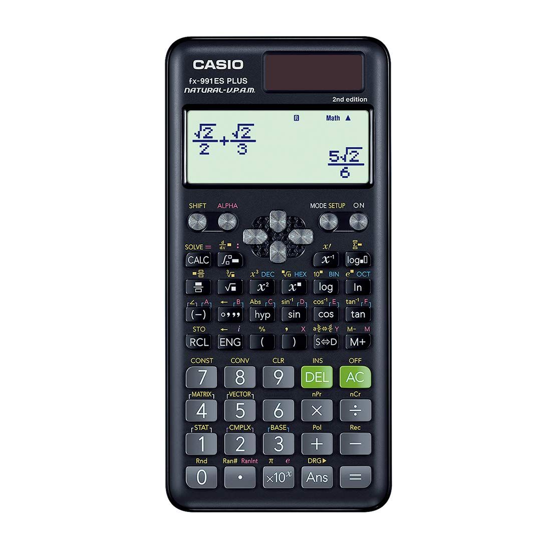 Casio fx-991 es plus 2nd edition Scientific calculator made in Thailand ...
