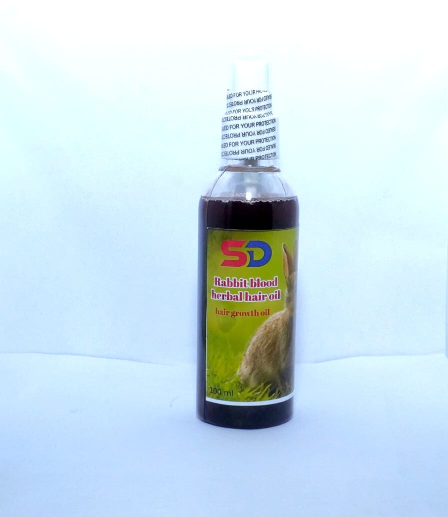 SD 100ml rabbit blood hair growth oil organic products | Daraz.lk