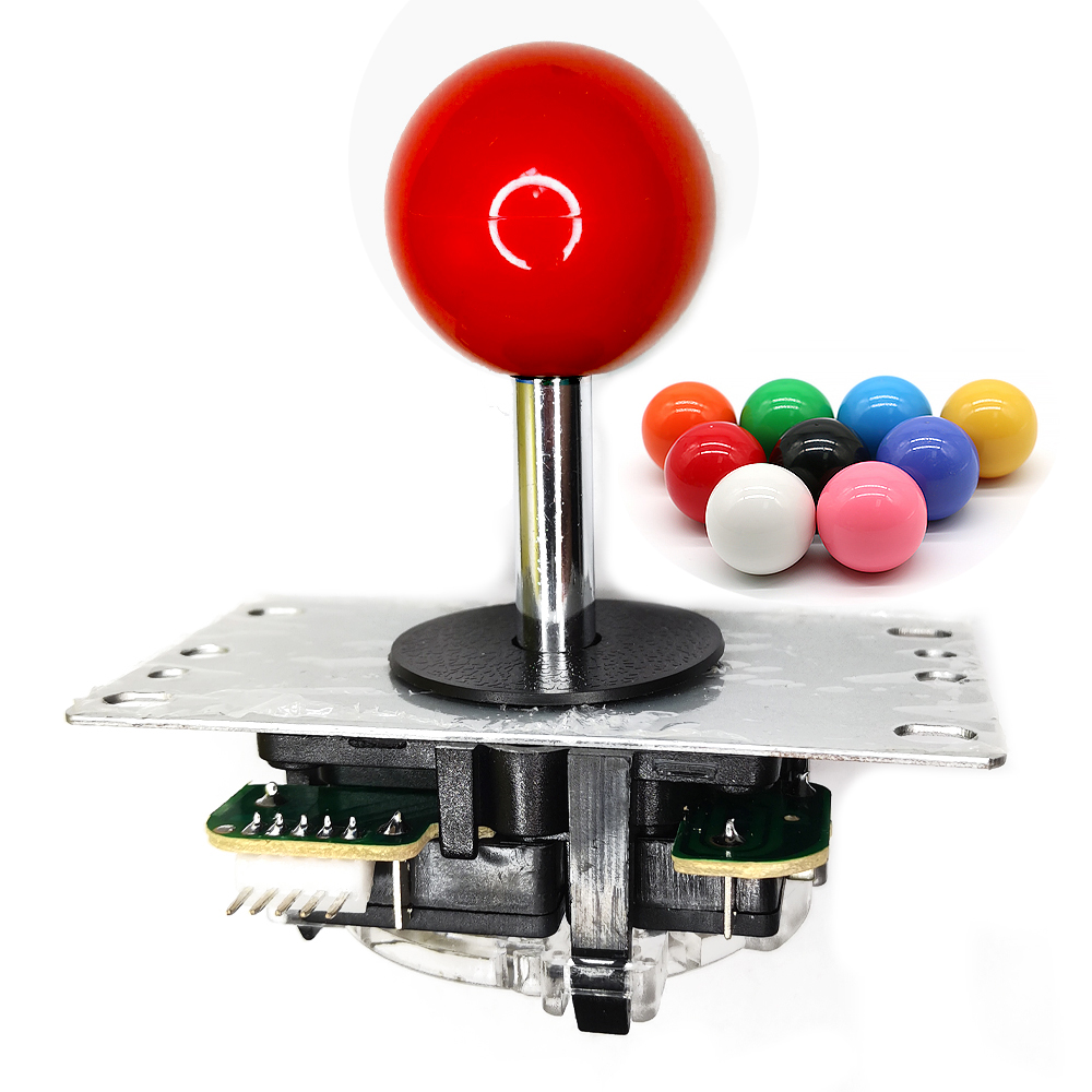 Copy SANWA Joystick With 5 Pin Connector 8 Way Classic Square ...