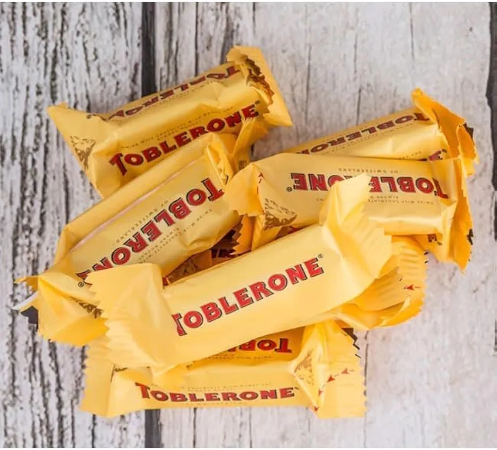 TOBLERONE MINIS CHOCOLATES - Contains assorted Toblerone mini bars 10 ...