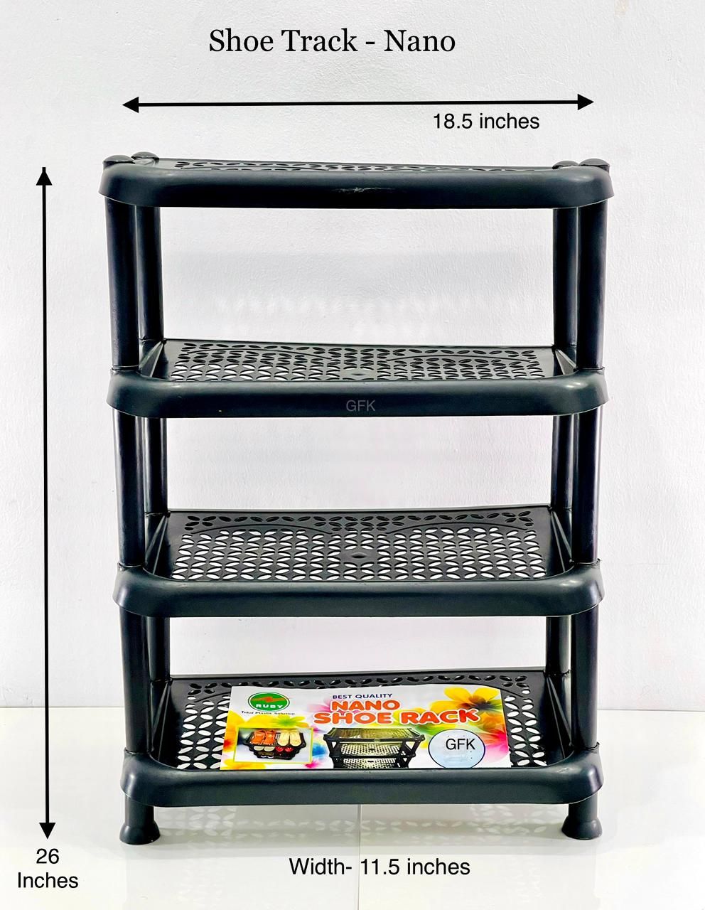 Shoe Rack Plastic 4 Tier | Daraz.lk