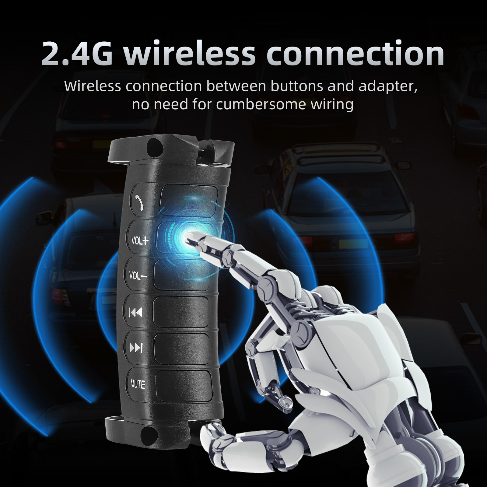 Universal Multi-wheel Wireless Car Multi Steering Wheel Control Remote Controls Car Multi ...