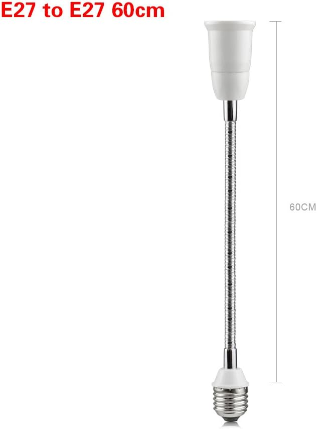 Flexible E27 to E27 Bulb Socket Extender E27 Lamp Rotating Base Lamp ...