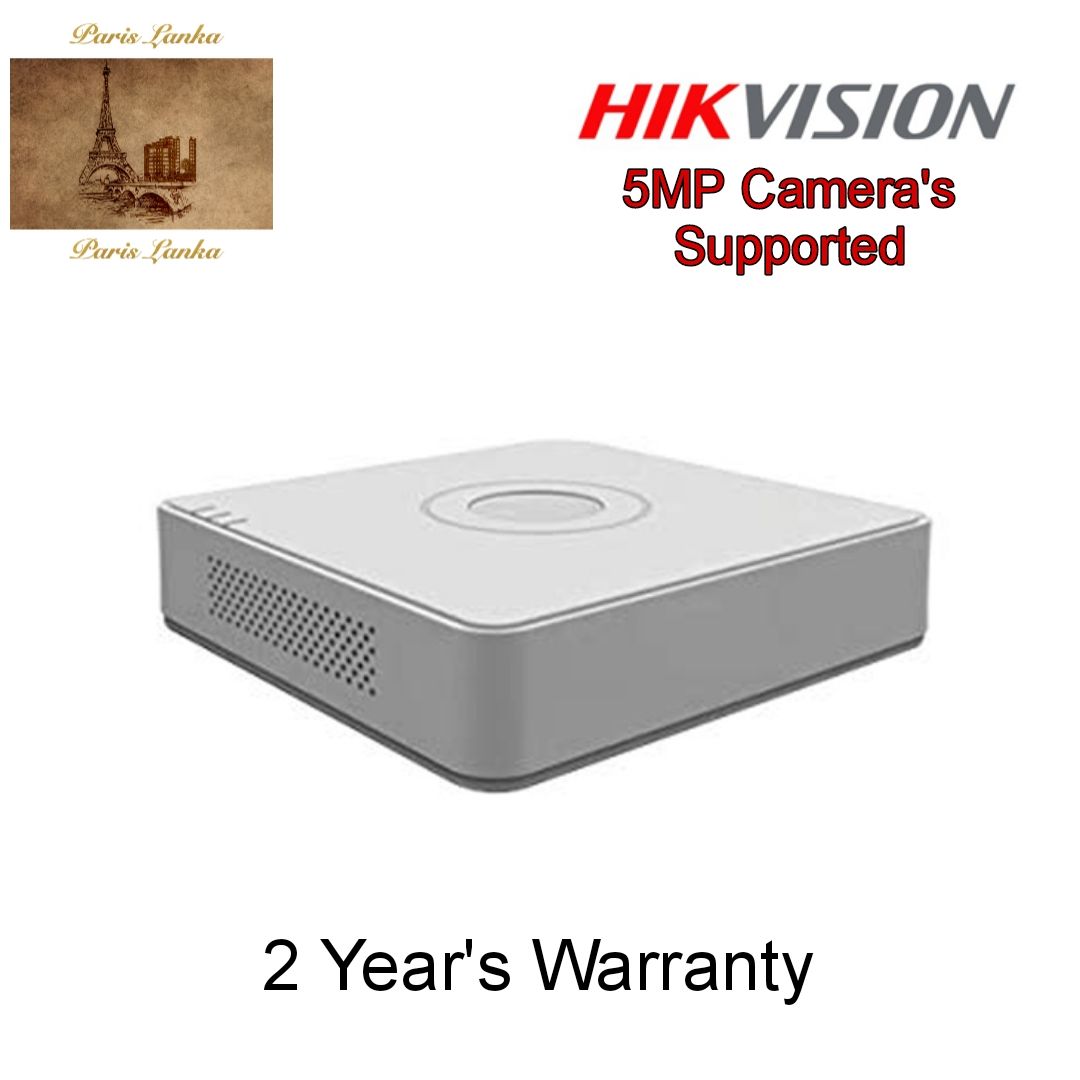 HIKVISION 8ch 5MP Supported Turbo HD DVR - DS-7108HQHI-K1 | Daraz.lk