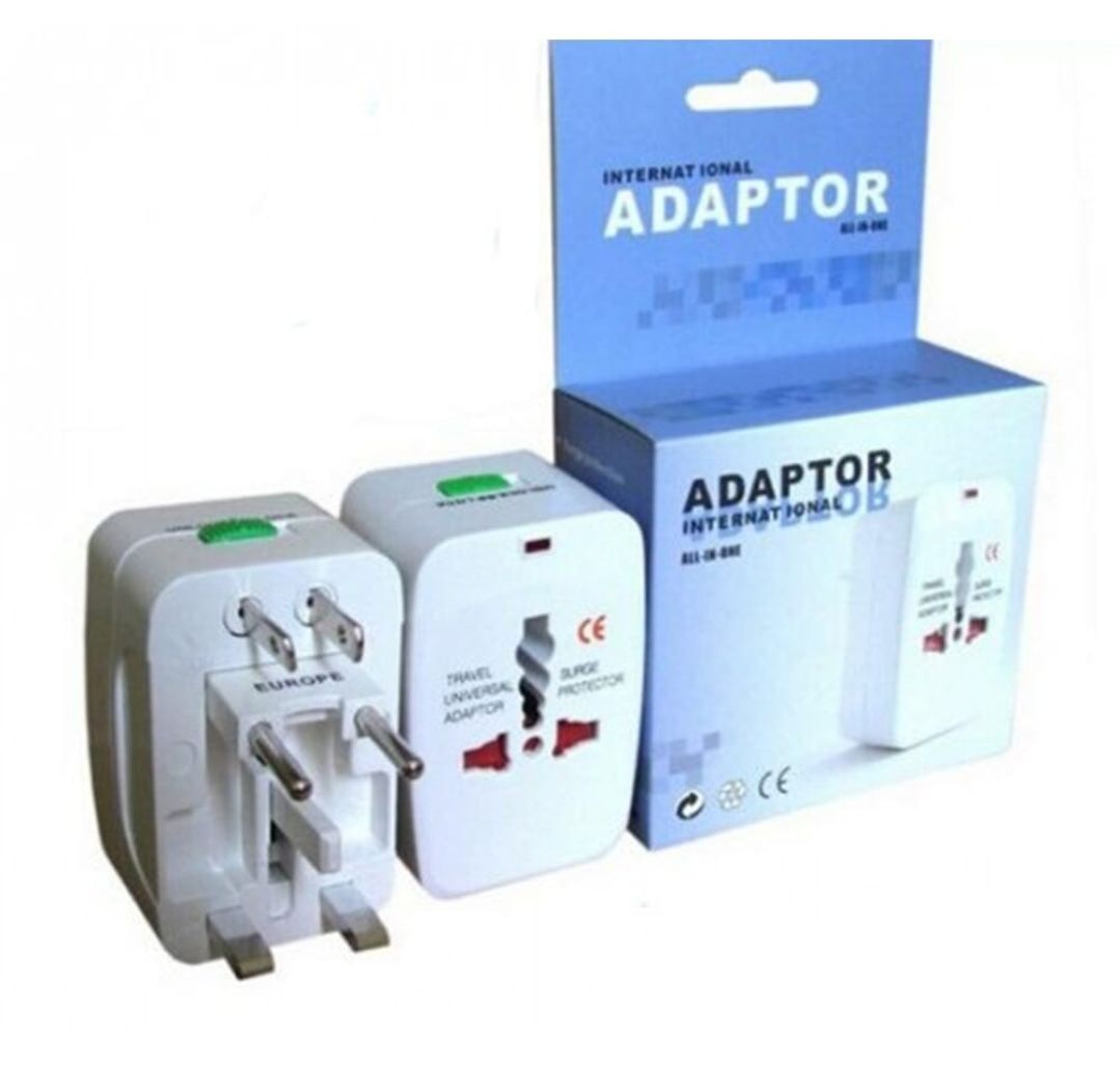 All in One Universal International Plug Adapter World Travel AC Power ...