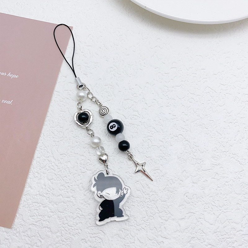 Anime JJK Phone Charm Keychain Jujutsu Kaisen Geto Suguru Satoru Gojo ...