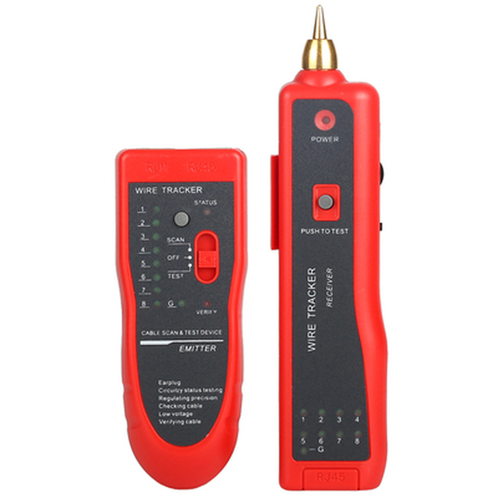 Network Cable Tester LAN Telephone Wire Tracker Diagnose Tone Tracer ...
