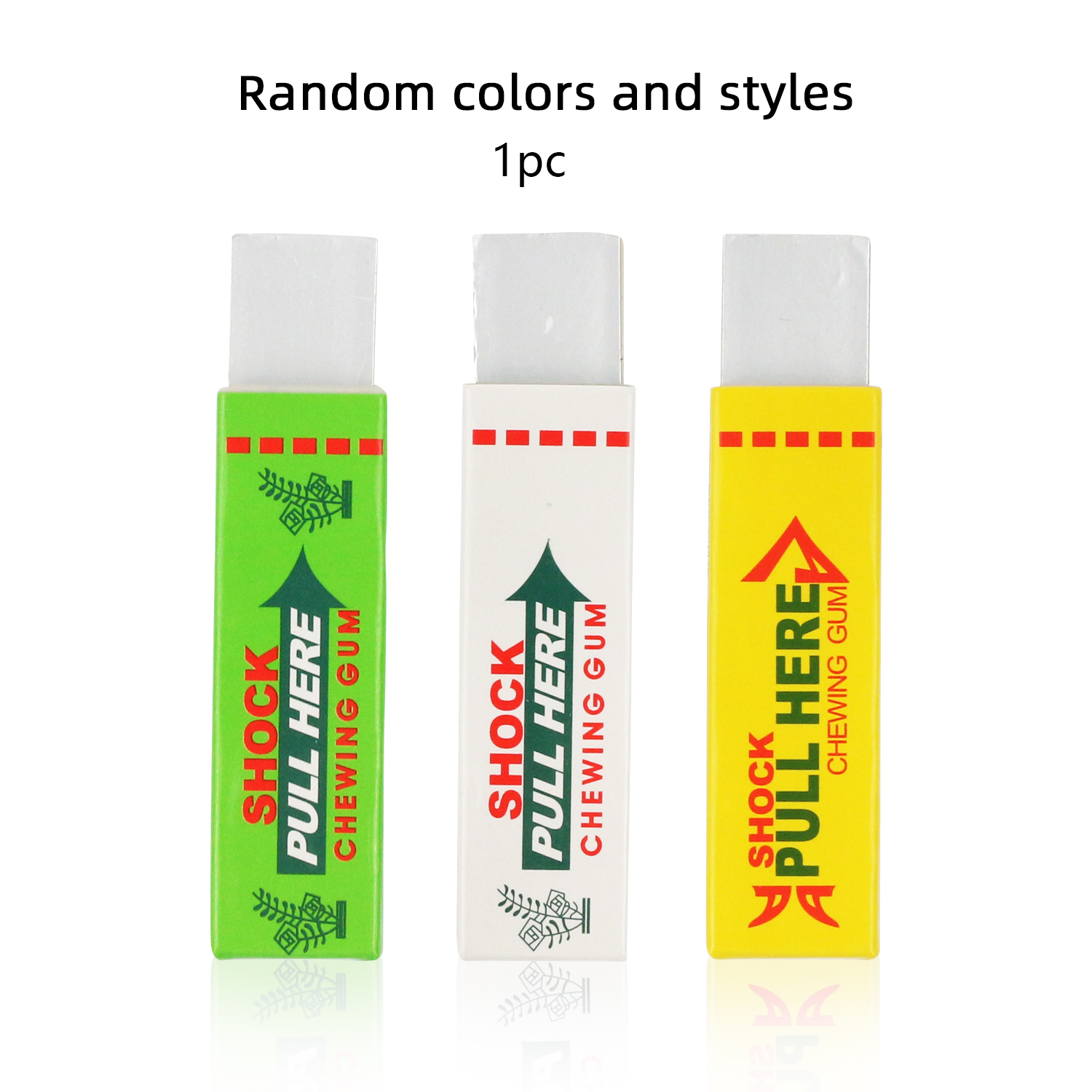 Trick electric chewing gum, charged chewing gum, pranks on friends ...