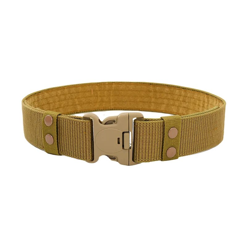 Quick Release Tactical Belt - Men's Military Style Combat Belt ...