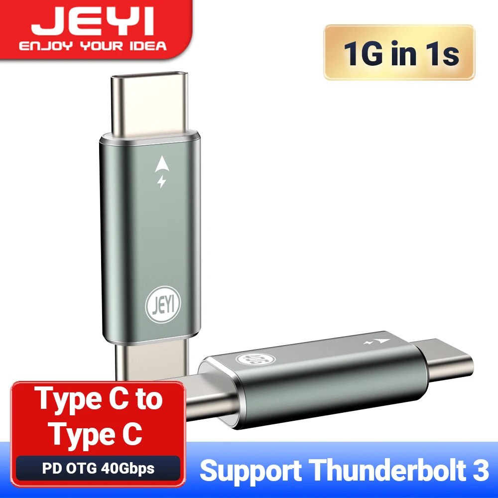 JEYI USB 3.2 to Type C OTG 10G Adapter; 36W Fast Charge Type C to USB 3 ...