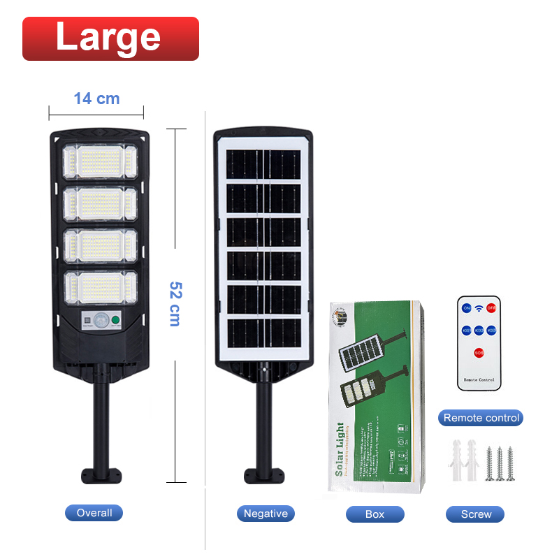 12000LM Powerful Solar Lights Outdoor 3 Modes Newest Sunlight Motion ...