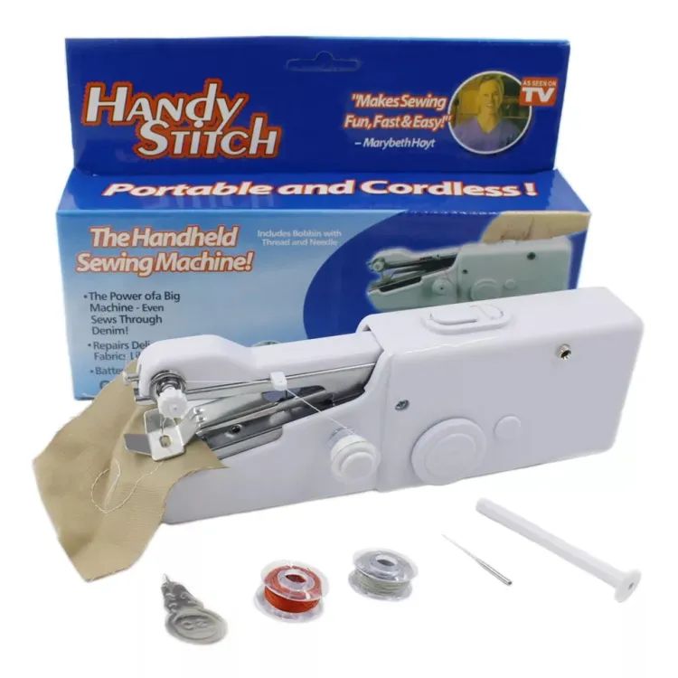 Mini Handy Stitch Handheld Sewing Machine | Daraz.lk