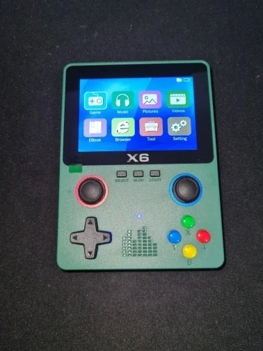 X6 Game Console Retro Video Game Console 3.5/4'' IPS Screen Portable ...