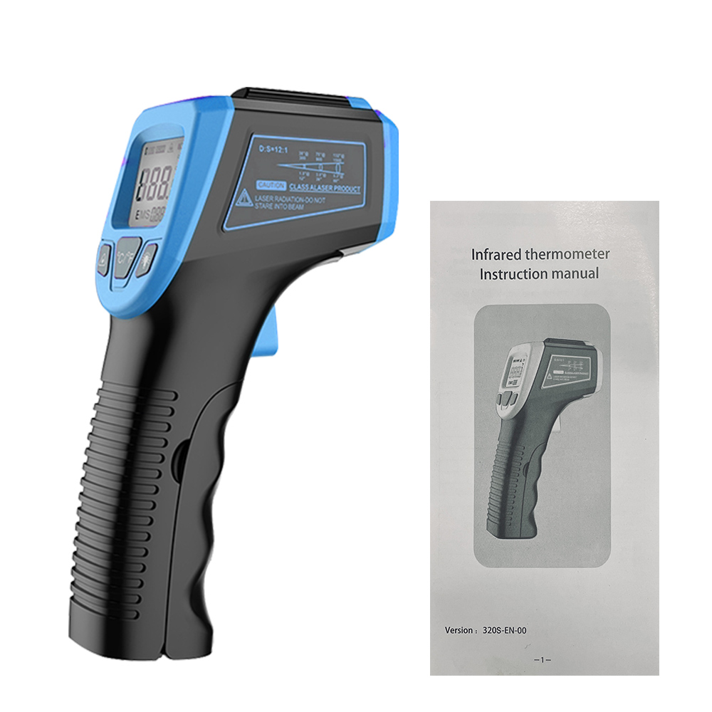 -50~600°C Digital LCD Industrial Electronic Thermometer NonContact ...