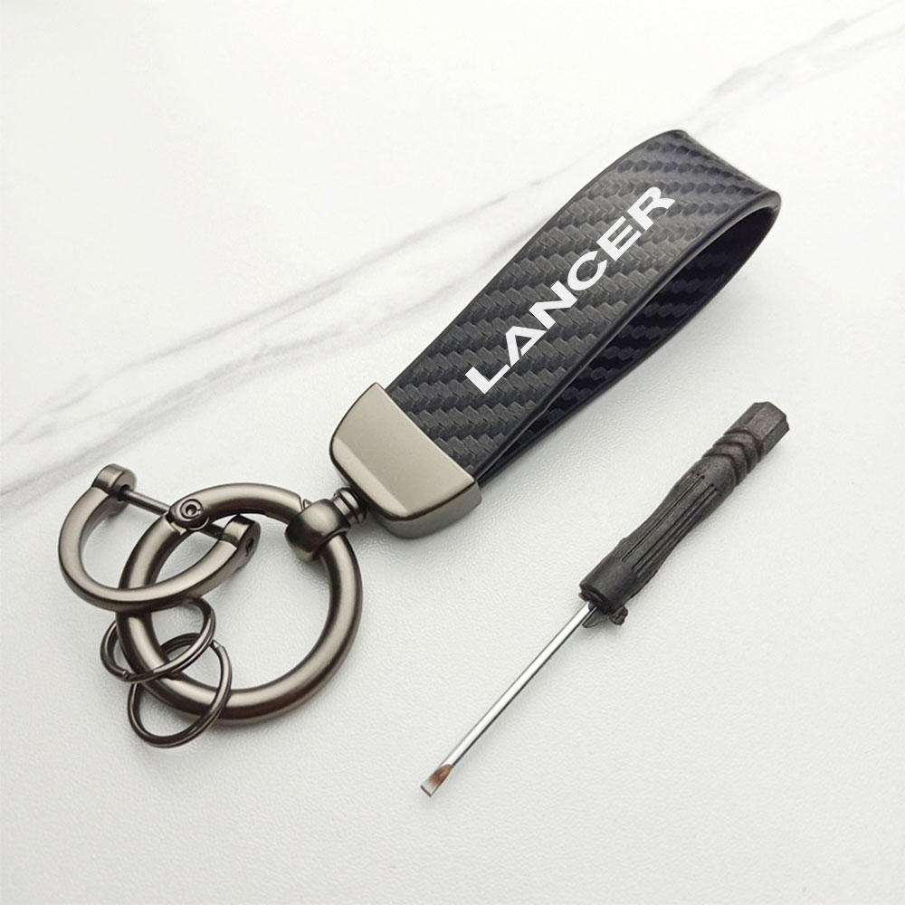 Car Keychain Keyring Auto Accessories For Mitsubishi Outlander Lancer ...