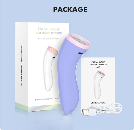 New RF UV Facial Led Red & Blue Acne Spot Treatment Home Use RF Beauty ...