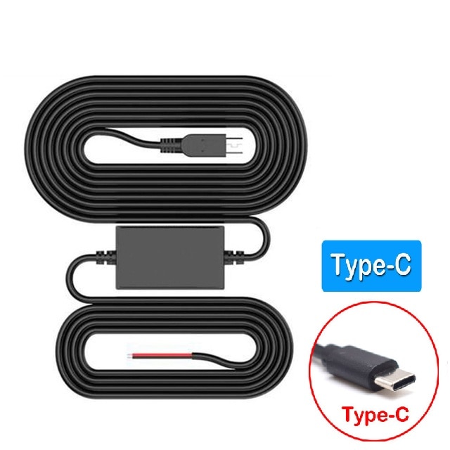 CarDash Cam Wire 3.2m DVR Hardwire Cable Kit Video Recorder 12 24V To ...