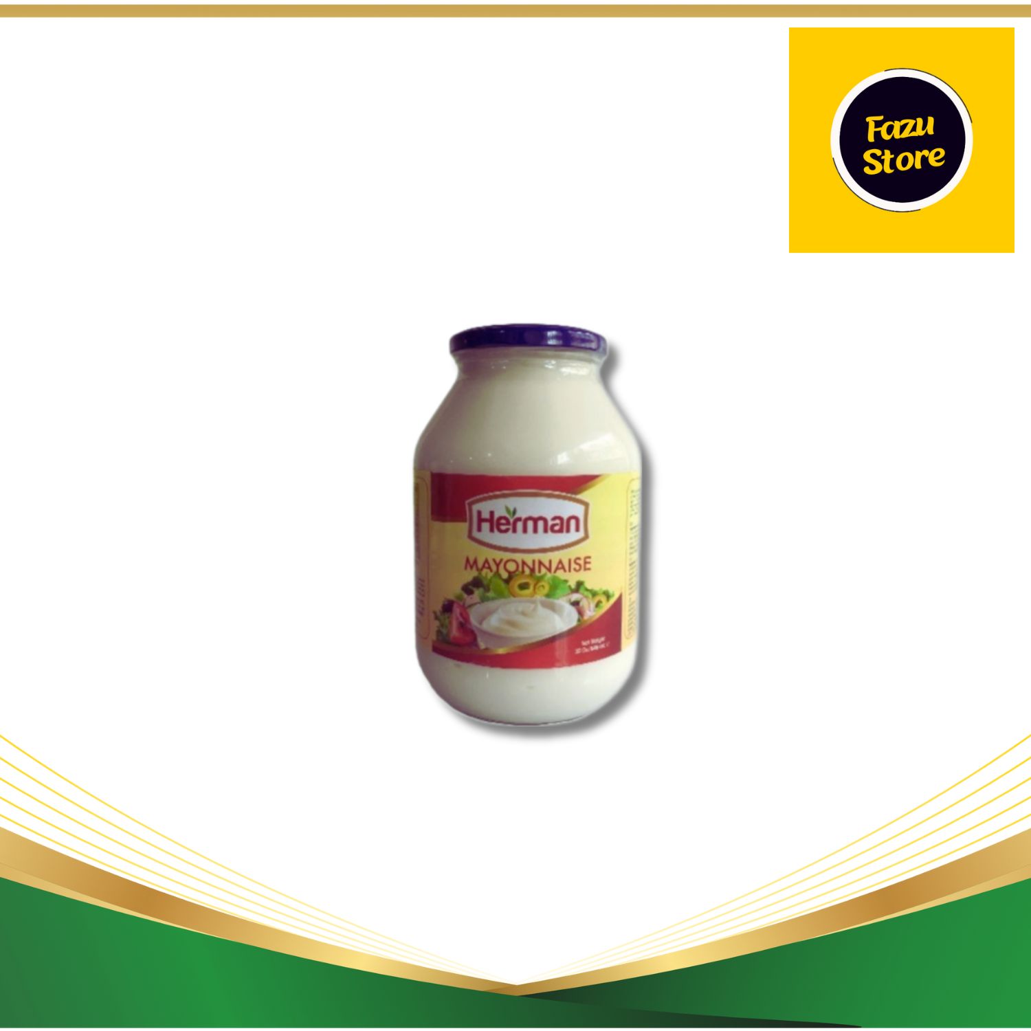 Herman Fresh Mayonnaise Spread (946ml). | Daraz.lk
