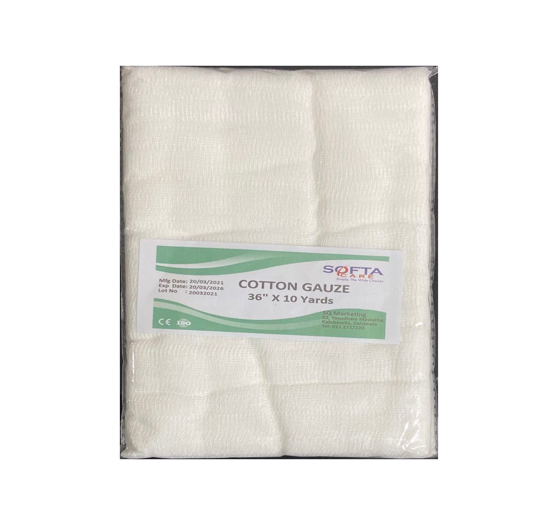 Softa Care COTTON GAUZE 36" X 10 Yards | Daraz.lk