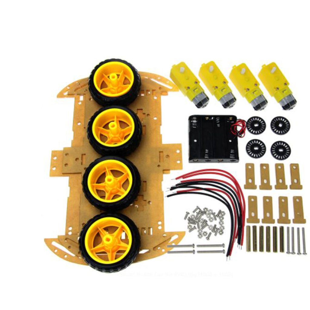 Arduino 4 Wheel Robot Smart Car Chassis Kit Darazlk
