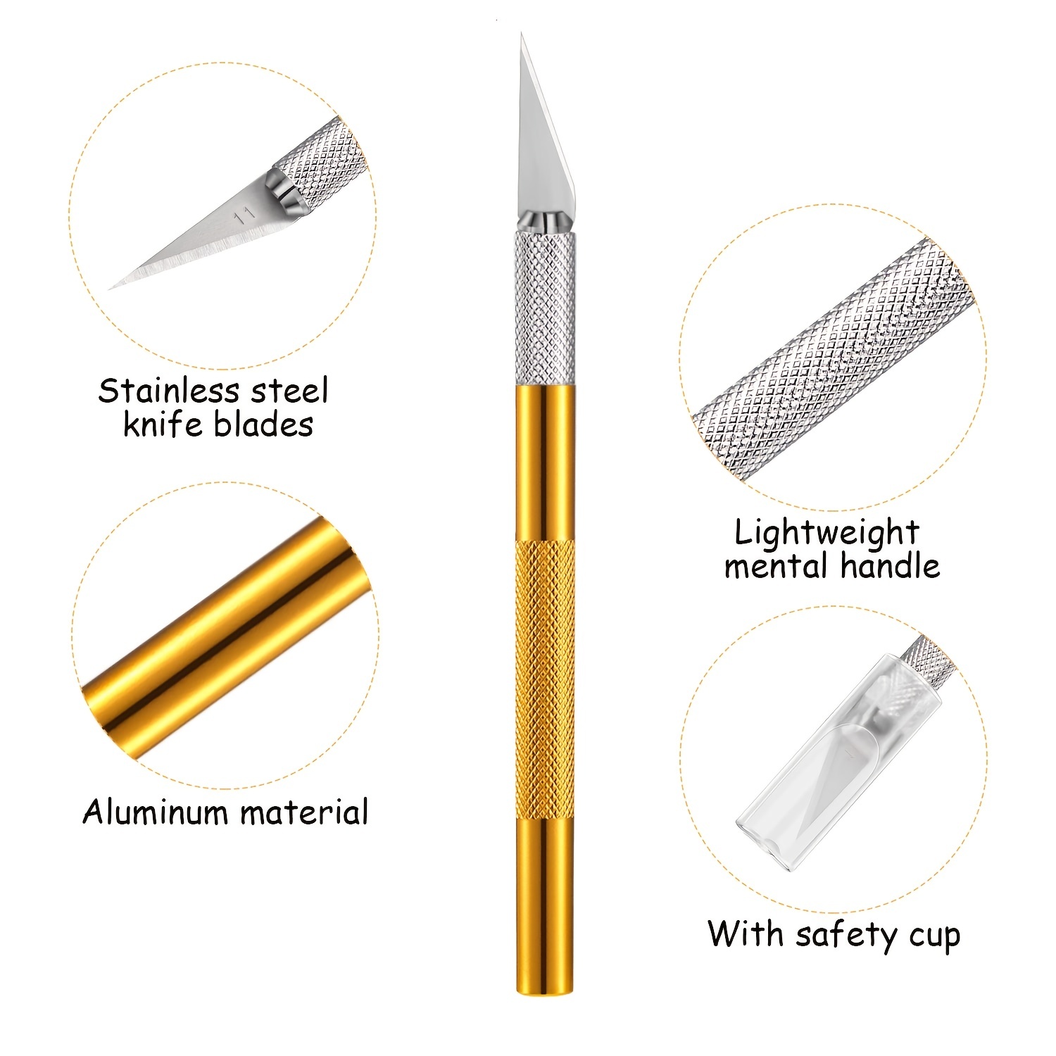 Engraving Exacto Knife Set Metal Fruit Food Hobby Sculpture Scalpel ...