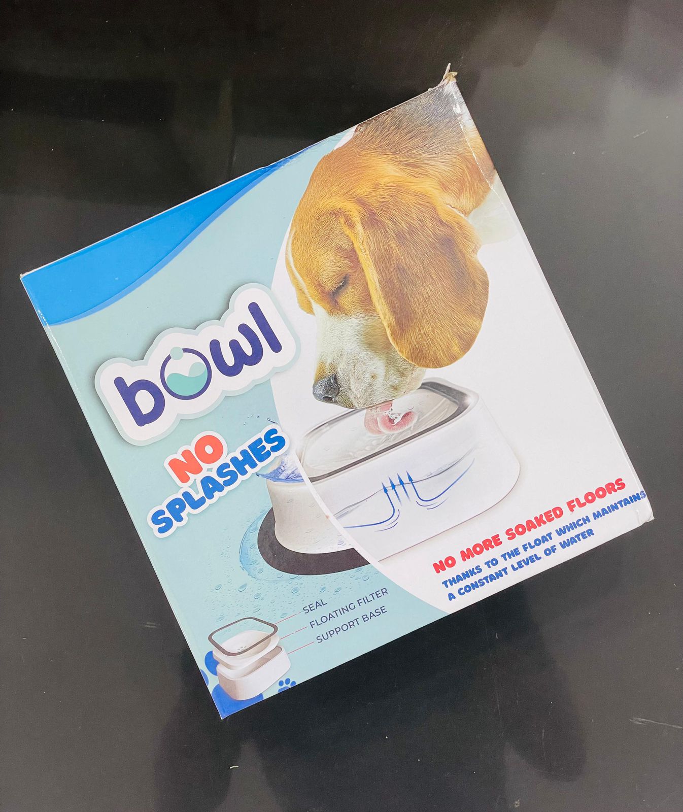 WATER BOWL DISPENSER AUTO-REFILL WATER FOUNTAIN FOR DOGS/CATS AND PETS ...