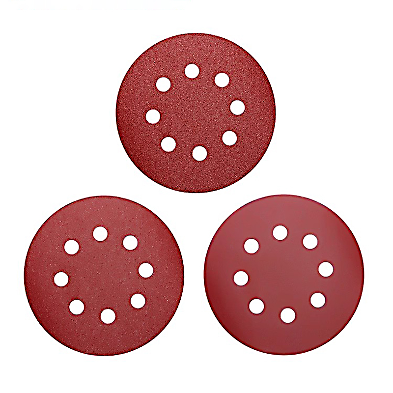 5inch 8 Hole 125mm Sanding Paper Screen Discs Woodworking Metal ...