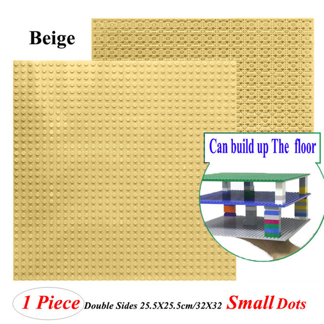 Hot 32*32 Dots Double-sided Baseplates Small Bricks DIY Building Blocks ...