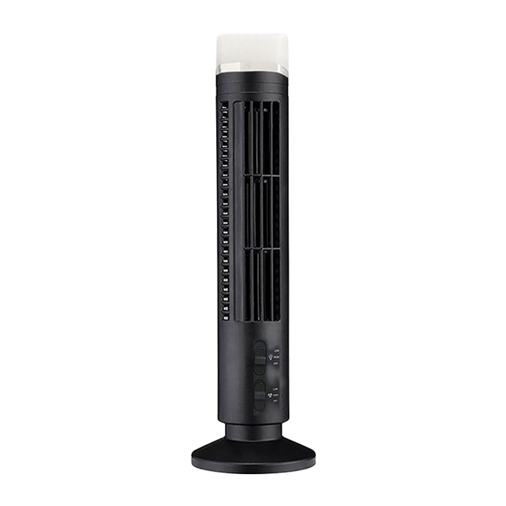 LED Tower Fan Bladeless Tower Fan 90 Degree Oscillating Quiet Portable ...