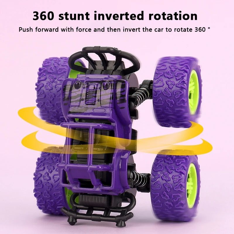 Children's Four-Wheel 4×4 Drive Off-Road Vehicle Rollover Stunt Car ...