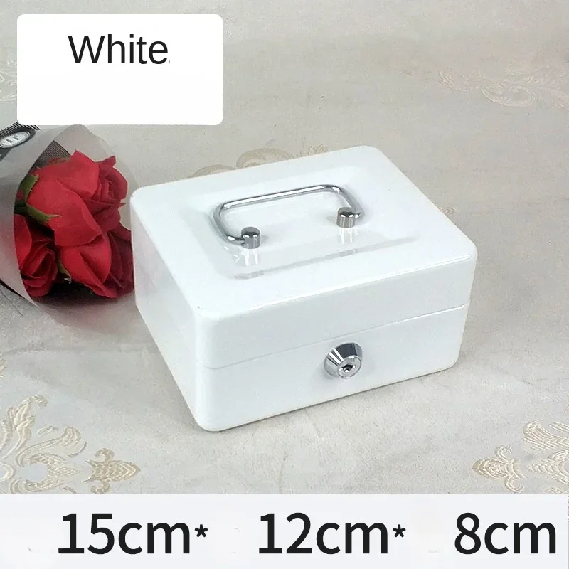 Protable Key Safe Box Key Locker Safe Home Shop Steel Safe Money Box ...
