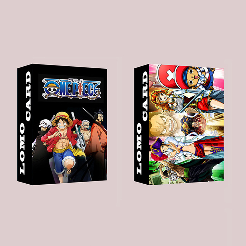 Anime Lomo Cards One Piece 1pack/30pcs Card Games With Postcards Box ...