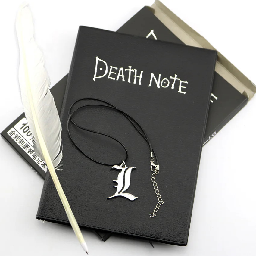 A5 Anime Death Note Notebook Set Leather Journal Collectable Death Note ...