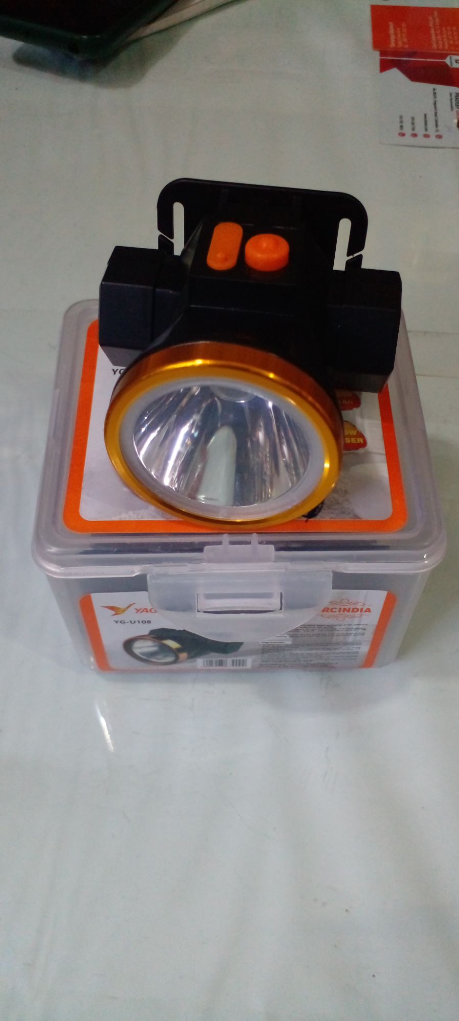 Rechargeable Head Torch Light | Daraz.lk