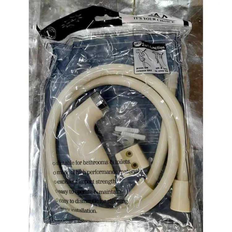 Bidet Shower Set Bidet Spray Hand Shower Bathroom PVC | Daraz.lk