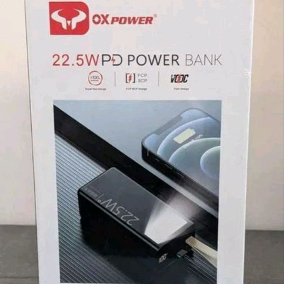 Power Bank OX Power PD40 40000 mAh PD 3.0 Super Fast Charging | Daraz.lk