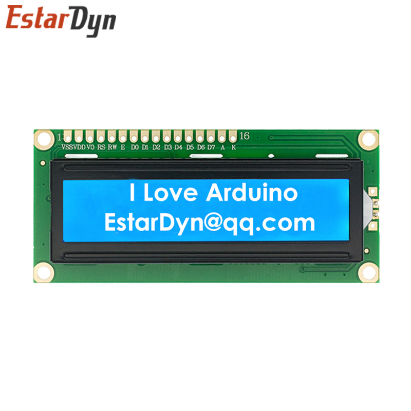 LCD Module Blue Green screen IIC/I2C 1602 for Arduino 1602 LCD UNO r3 Mega2560 LCD1602 | Daraz.lk