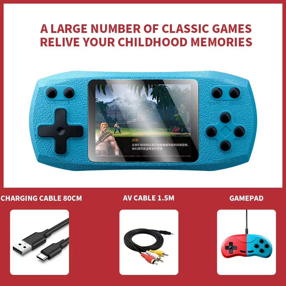 3.0 Inch Screen Arcade Device 620 in 1 handheld console 8 Bit Handheld ...