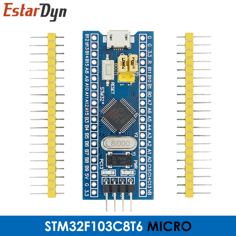 Estardyn STM32F103C8T6 TYPE-C/MICRO STM32F103C6T6 ARM STM32 Minimum ...
