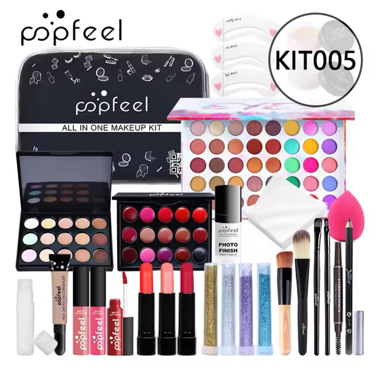 Popfeel Makeup Set for Women Full Kit All in One Makeup Gift set Box ...