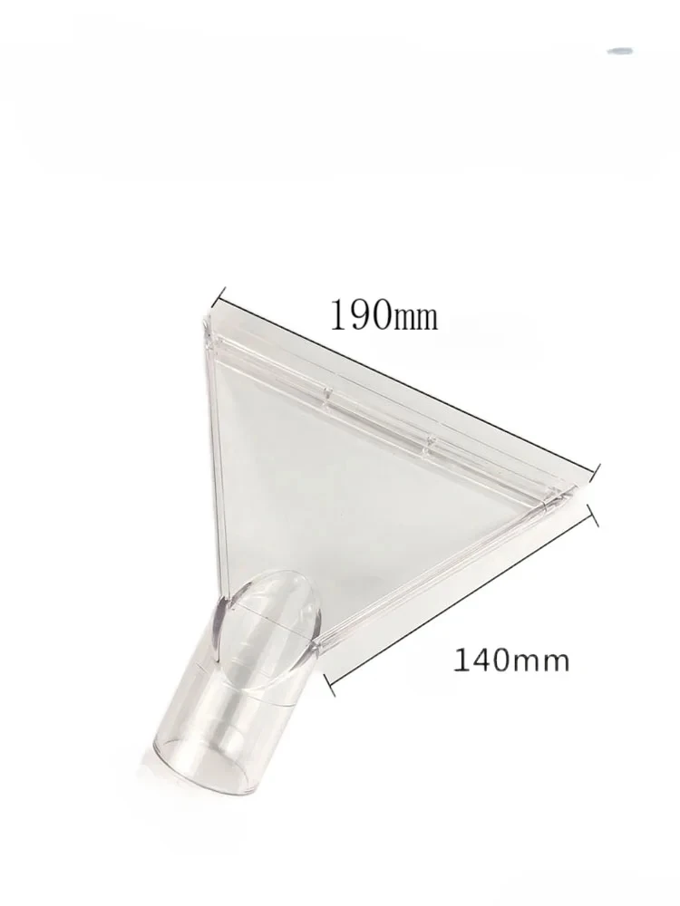 38mm Vacuum Cleaner Extraction Nozzle Spin Brush Head Clear Swivel ...