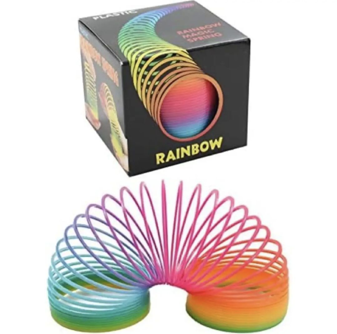 Rainbow Circle Funny Toys Early Development Educational Folding Plastic ...
